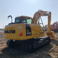 China 11T Used Komatsu PC110-7 Excavators Construction Earthwork Machinery Digger for sale