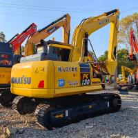 China 13000kg Pc130-7 Used Komatsu Excavators 13Ton Compact Excavator Diggers for sale