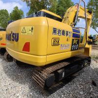 China 11Ton Second Hand Komatsu Excavator PC110-7 2.8km/H Excavators Used For Lifting Operations for sale