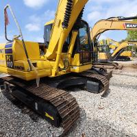 China 11Ton Second Hand Komatsu Excavator PC110-7 2.8km/H Excavators Used For Lifting Operations for sale