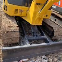 China Japan 5ton Used Komatsu Excavators Construction Tracked Used Komatsu Pc55 Excavator for sale