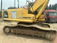 China 103kw Mining 200 Second Hand Komatsu Excavator Used In Construction 19900kg for sale