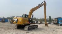 China 0.52M3 Bucket Capacity Used CAT Excavators 320d Used Excavator Digger With Long Arm for sale