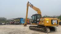 China 0.52M3 Bucket Capacity Used CAT Excavators 320d Used Excavator Digger With Long Arm for sale