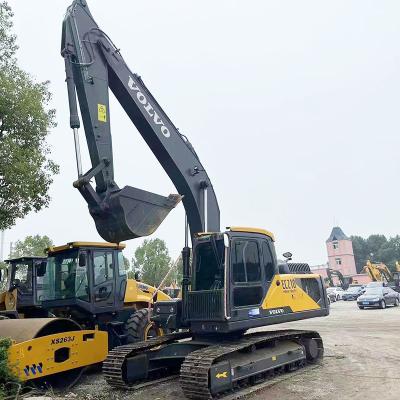 China 21000kg EC210 2nd Hand Excavator Second Hand Volvo Backhoe Excavator 1m3 Bucket for sale