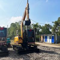 China 43kw Used Sany Excavator Sy75 Second Hand Diggers 7ton Hyraulic Crawler Construction for sale
