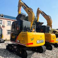 China 43kw Used Sany Excavator Sy75 Second Hand Diggers 7ton Hyraulic Crawler Construction for sale