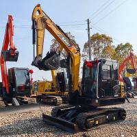 China 0.23M3 Bucket  Sany SY60 Used Sany Excavators 6 Ton Used Earth Moving Digger for sale