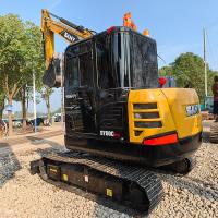 China 0.23M3 Bucket  Sany SY60 Used Sany Excavators 6 Ton Used Earth Moving Digger for sale