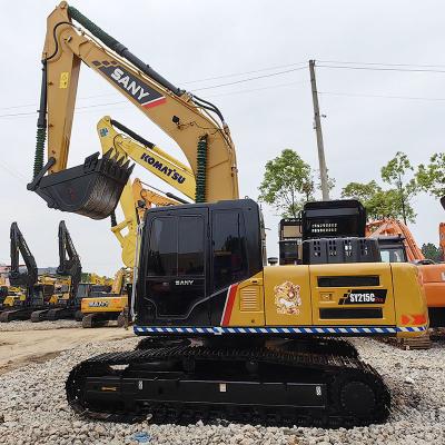 China 21Ton Medium Used Sany Excavators Sy215 Sy215C Pump Crawler Hydraulic Excavator for sale