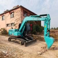 China Japan Original Construction Used Kobelco Excavators Used Sk75 Kobelco 7 Ton Small for sale