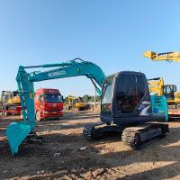 China 41kw SK 75 Second Hand Kobelco Excavators Engineering Construction Second Hand Diggers for sale