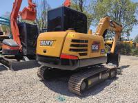 China 5T 36kw Used Sany Excavators Mini  Backhoe Construction Excavator Sany Sy55c for sale
