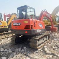 China DH55 Used Doosan Excavators 5.5ton Rubber Crawler Excavators Mini Digger Excavator 2nd for sale