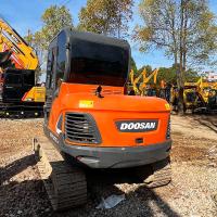 China Dx60 Mini Used Doosan Excavators 6ton Secondhand Earth Moving Excavation for sale