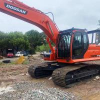 China DX225LC DX225 Used Doosan Excavators 22T Excavator Crawler Excavator Types 1.28m3 for sale
