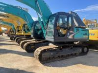 China SK210 Second Hand Kobelco Excavators Digger 21T Tracked Equipment Machinery 118kw for sale