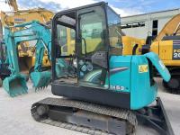 China 6ton 35.5kw Used Kobelco Excavators Kobelco Sk60 Excavators Bucket Capacity 0.22m3 for sale