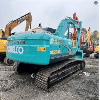 China SK200D Used Kobelco Excavators Second Hand Crawler Excavator 20 Ton Digger for sale