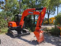 China 6ton Used Doosan Mini Excavator DH60 Excavator 0.2m3 Bucket Used Mini Track Hoes for sale
