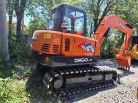 China 6ton Used Doosan Mini Excavator DH60 Excavator 0.2m3 Bucket Used Mini Track Hoes for sale