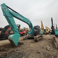 China 170kN 26T Track Used Kobelco Excavators Kobelco Sk260 Cylinder Digger 25200kg for sale