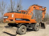 China Original Korea 21Ton Used Doosan Excavators Huge Doosan  DX210w 7 Diggers for sale