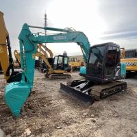 China Construction Sk75 Second Hand Kobelco Excavators Digger 7T Used Mini Excavator for sale
