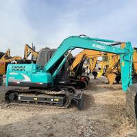 China Construction Sk75 Second Hand Kobelco Excavators Digger 7T Used Mini Excavator for sale