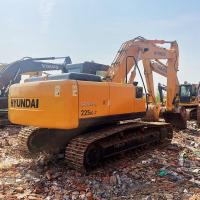 China Backhoe 225 Korean Used Hyundai Excavators Height 12500mm Used Small Excavator for sale