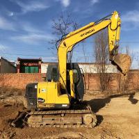 China 8Ton Used Hyundai Excavator 80-7 Excavator Small Size Hyundai Robex 80 7 for sale