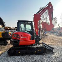 China KX165 Used Kubota Excavator Rubber Tracked 6.5Ton Kubota Kx165 Secondhand Middle Digger for sale