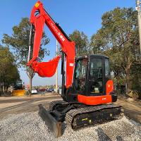 China KX165 Used Kubota Excavator Rubber Tracked 6.5Ton Kubota Kx165 Secondhand Middle Digger for sale
