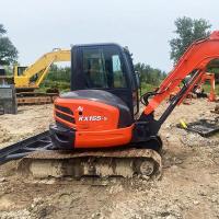 China KX155 Used Kubota Excavators Rubber Tracked Middle Second Hand Excavator Digger 48.3kw for sale