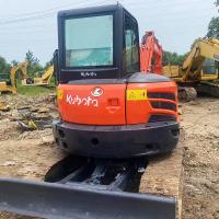 China KX155 Used Kubota Excavators Rubber Tracked Middle Second Hand Excavator Digger 48.3kw for sale