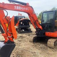 China KX155 Used Kubota Excavators Rubber Tracked Middle Second Hand Excavator Digger 48.3kw for sale