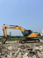 China 215VS Tracked  Used Hyundai Excavators Earthmoving 21T Digger Used Wheel Excavator for sale