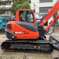 China Used Digger Used Kubota Excavator KX185 3 Small 8Ton Machine for sale