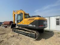 China Korean 22ton Used Hyundai Excavators 220 Heavy Hydraulic Backhoe 2nd Hand Diggers for sale