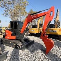 China Kx165 Used Kubota Excavators Mini 6000kg Engineering Digger 2nd Hand Excavator for sale