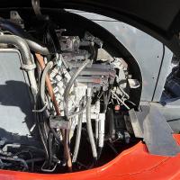 China Kx165 Used Kubota Excavators Mini 6000kg Engineering Digger 2nd Hand Excavator for sale