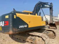China 21ton Used Hyundai Excavators 215vs Machine Bucket 0.92 Cubic Meters Sell Excavator for sale