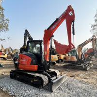 China 6Ton EPA Used Kubota Secondhand Kx165 5 Used Excavator Hydraulic Backhoe Digging for sale