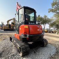 China 6Ton EPA Used Kubota Secondhand Kx165 5 Used Excavator Hydraulic Backhoe Digging for sale