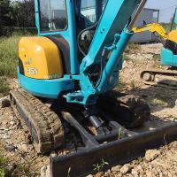 China 3.5T Mini Crawler Used Kubota Excavator Kubota U 35 Hydraulic System Digging for sale