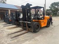 China 10T Used Forklift Truck Toyota Hangzhou R100 10 Ton Second Hand for sale