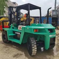 China Mitsubishi FD70 Used Forklift 7 Ton Japanese Diesel Engine Lift Truck Machinery for sale