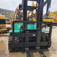 China Mitsubishi FD70 Used Forklift 7 Ton Japanese Diesel Engine Lift Truck Machinery for sale