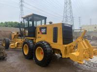 China Road Machinery 2nd Hand Caterpillar 12H Cat Grader Wheel Type Original for sale