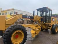 China Road Machinery 2nd Hand Caterpillar 12H Cat Grader Wheel Type Original for sale